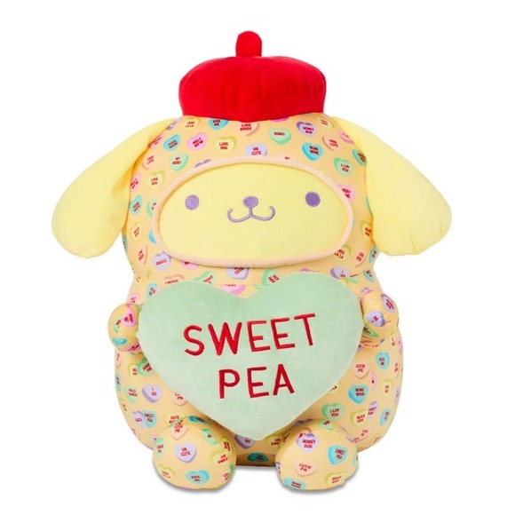 Sanrio | Toys | 226 Pompompurin X Sweethearts Valentines Day Sweet Pea ...
